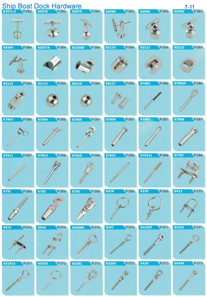 Ship, Plane, Construction Hardware Ship-Boat-Dock-Hardware-7-11 ...