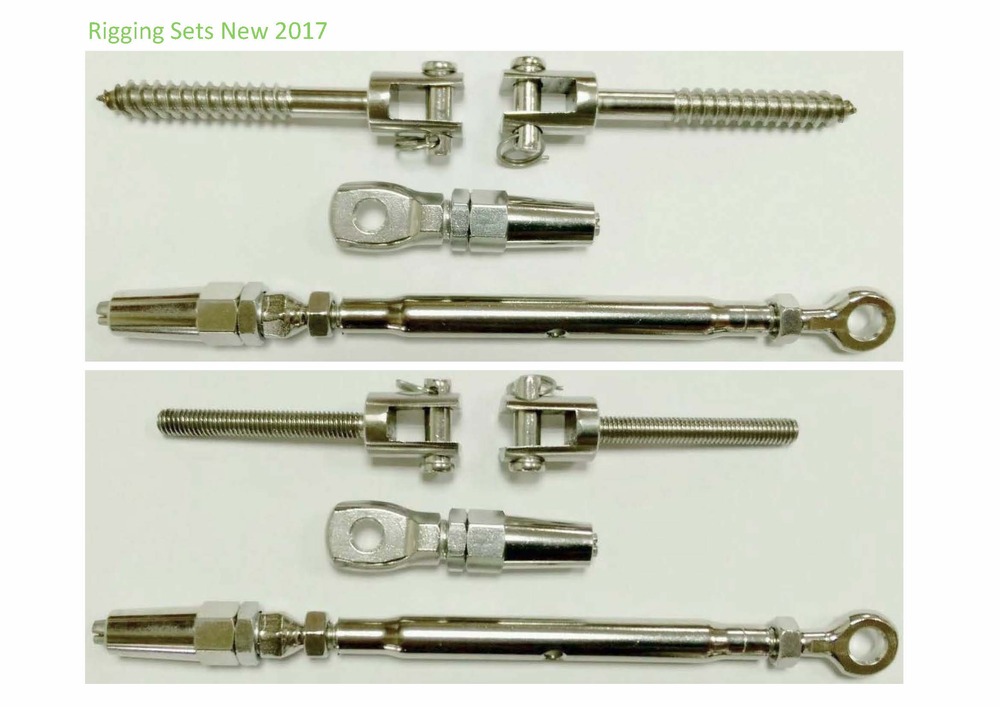 Wire Rope Rigging DIY Rigging Sets | Hardware | Taiwan MFG Co.
